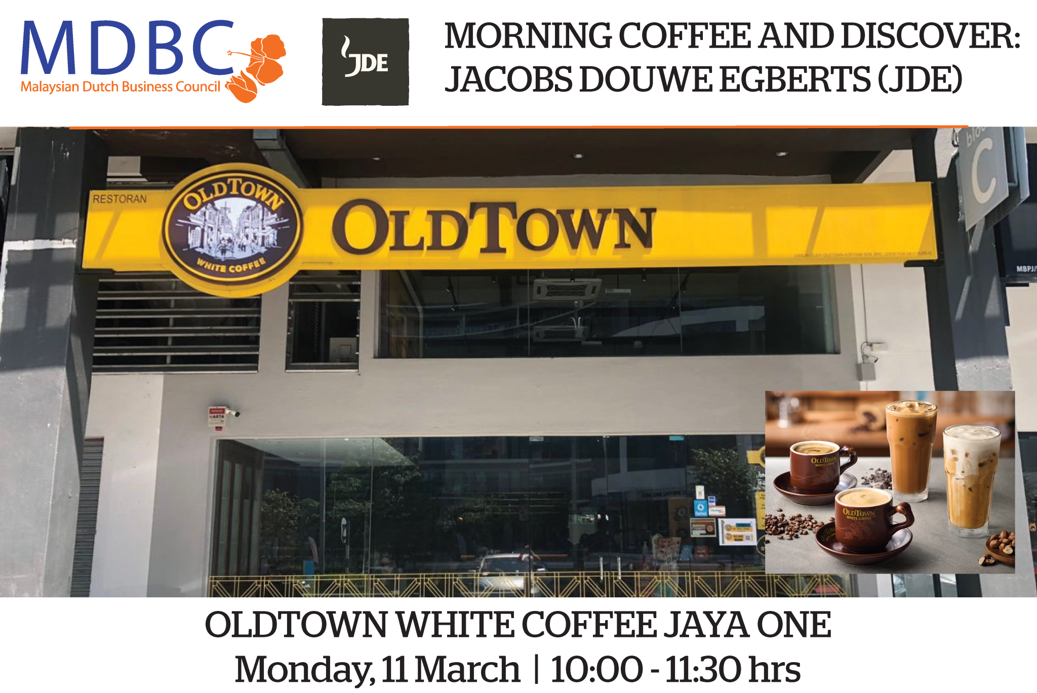 Morning Coffee & Discover JDE • MDBC